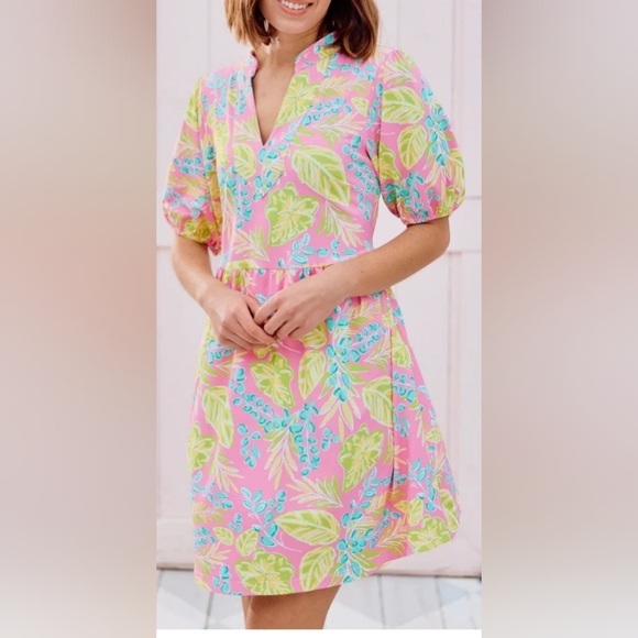 Mary Square | Dresses | Mary Square Catalina Dress Vine Time Pink ...